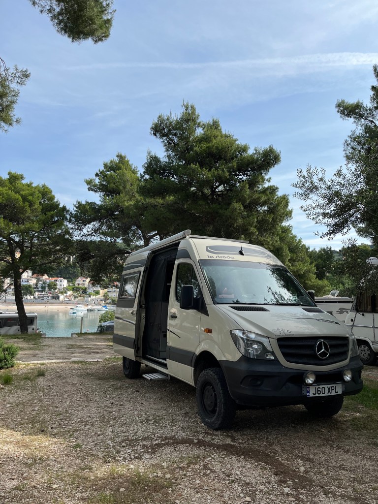 Trogir, Camping Rozac Croatia ~ Campervan Castaways